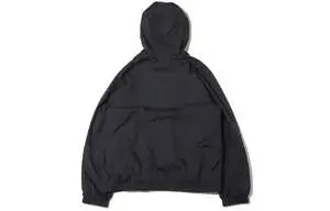 JORDAN Half Zipper Hooded Jacket