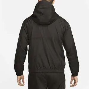 JORDAN Half Zipper Hooded Jacket