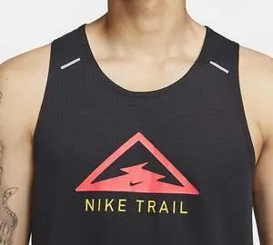 Nike Rise 365 Trail Dri-fit Running Vest - Black