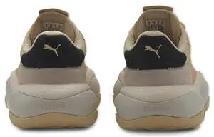 PUMA Alteration Premium Leather Low Top Sneakers - Brownpink