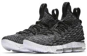 Nike Lebron 15 Ep "ashes" Basketball Sneakers - Black/white