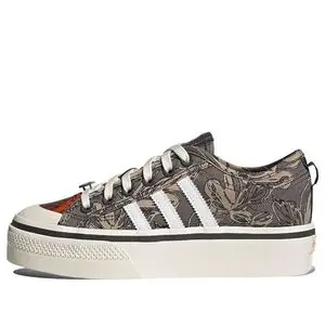 Adidas Adidas Nizza Platform 'Victorian Floral Print' Sneakers Graywhiteorange