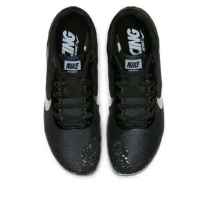 Nike Zoom Rival D Spikes Athletic Shoes - Black