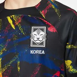 Nike Korea 2022/23 Stadium Home Dri-fit Soccer Jersey - Black/multi-color
