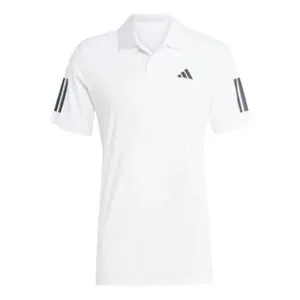 Adidas Club Tennis 3-stripes Polo Shirt Asia Sizing - White