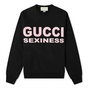 Gucci Sexiness Alphabet Printed Sweatshirt