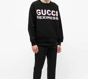 Gucci Sexiness Alphabet Printed Sweatshirt