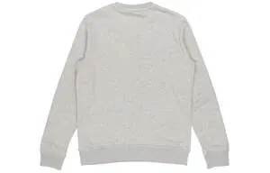 Nike Fleece Lined Embroidered Small Logo Classic Sports Sweatshirt - Grey