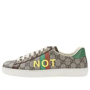 Gucci Ace Sneakers With "fake/not" Print