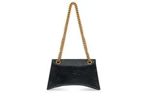 Balenciaga Crush Small Chain Bag - Black