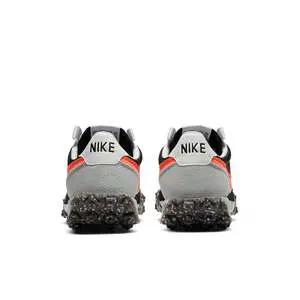 Nike Waffle Racer Crater Sneakers - Summit White/hyper Crimson-photon Dust-black-grey Fog