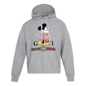 Gucci X Disney Mickey Mouse Hoodie - Grey