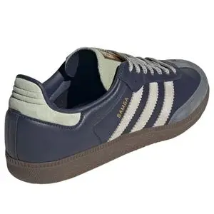 Adidas Samba Og "shadow Navy Sesame Carbon" Sneakers - Shadow Navy/sesame/carbon