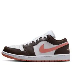 JORDAN Air Jordan 1 Low Sneakers White/baroque Brown/light Madder Root