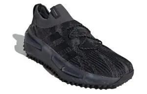 Adidas Nmd_s1 "tiger Stripes Black" Sneakers - Core Black/core Black/grey Five