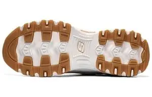 Sketchers D'lites "natural Multicolor" Lace-up Sneakers - Natural/multicolor