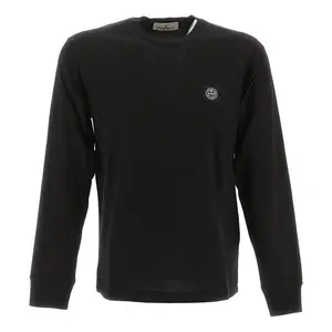 Stone Island Long Sleeve T-shirt - Black