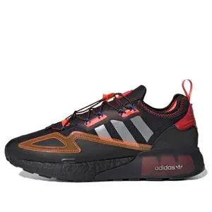 Adidas Originals Zx 2k Boost Sneakers - Black/red/orange