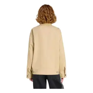 Adidas Twill Full Zip Jacket - Beige
