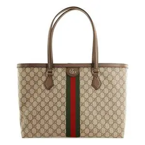 Gucci Ophidia Gg Middle-sized Tote Bag - Brown