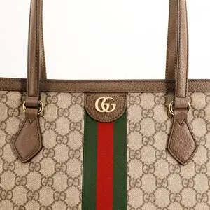 Gucci Ophidia Gg Middle-sized Tote Bag - Brown