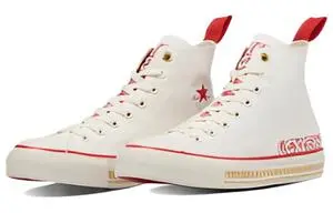 CONVERSE Chuck Taylor All Star Hi 'nissin Cup Noodle' Sneakers - White/red