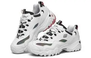 Sketchers D'lites 2.0 Athletic Sneakers - White/black