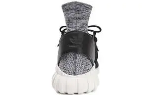 Adidas Tubular Doom Primeknit "grey Black" High Top Sneakers - Core Black/tech Ink