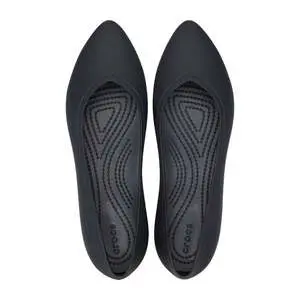 CROCS Brooklyn Pointed Flats - Black