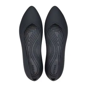 CROCS Brooklyn Pointed Flats - Black