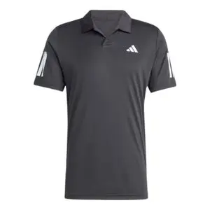 Adidas Club Tennis 3-stripes Polo Shirt Asia Sizing 'black White - Black/white