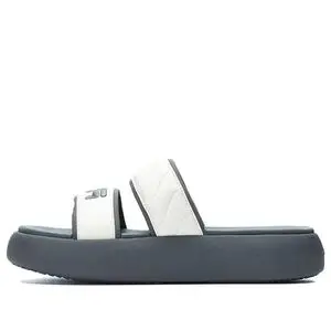 FILA Dount Platform Slide Sandals - Grey
