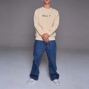 PALACE X Calvin Klein Crewneck Sweatshirt - Beige