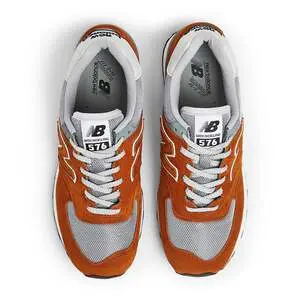 NEW BALANCE 576 Made In Uk Sneakers - Orange/grey