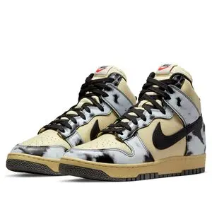 Nike Dunk High 1985 "black Acid Wash