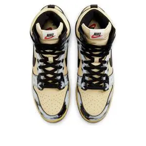 Nike Dunk High 1985 "black Acid Wash