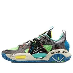 LI-NING Wade All City "hometown" Sneakers - Grey/black