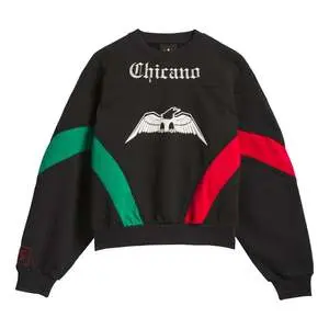 Adidas X Willy Chavarria Bball Fleece Crewneck Sweatshirt - Black