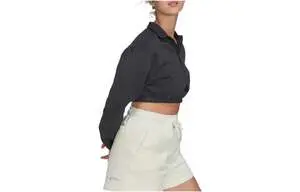 Adidas Cropped Half-zip Sweatshirt