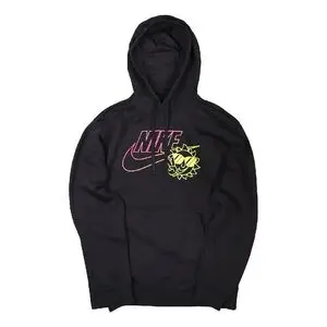 Nike Fleece Pullover Hoodie - Black/multi-color