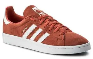 Adidas Campus Low Top Sneakers - Orange/white