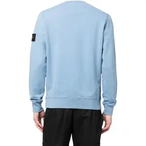 Stone Island Crewneck Sweatshirt - Light Blue