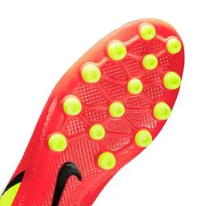 Nike Phantom Gt2 Academy Ag Artificial Grass Cleats - White/red