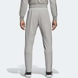 Adidas Printing Knit Drawstring Sports Pants Gray