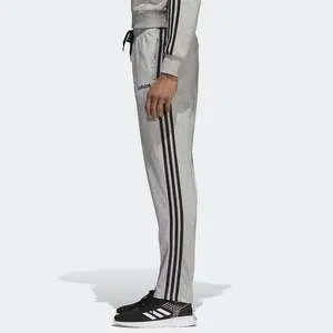 Adidas Printing Knit Drawstring Sports Pants Gray
