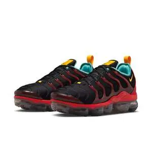 Nike Vapormax Plus Low Top Sneakers - Black/red