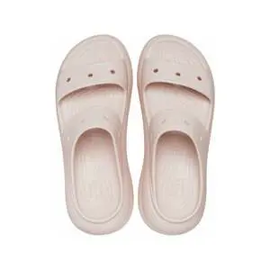 CROCS Classic Crush Platform Sandals - Pink
