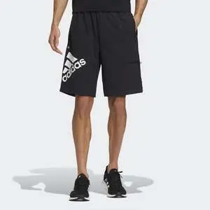 Adidas Alphabet Logo Straight Sports Shorts