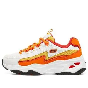 Sketchers D'lites 4.0 "white Orange" Sneakers