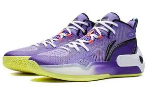 LI-NING Yushuai 16 Mid Sneakers - Purple/yellow